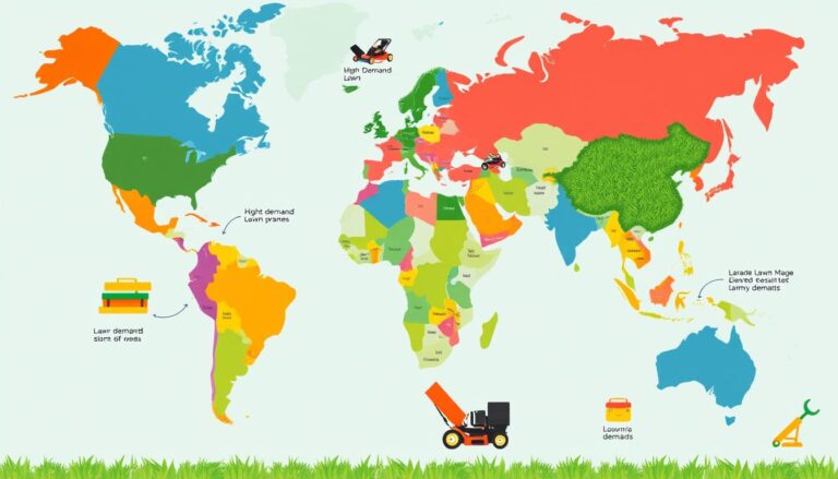 Which Countries Buy the Most Lawn Mowers in the World?