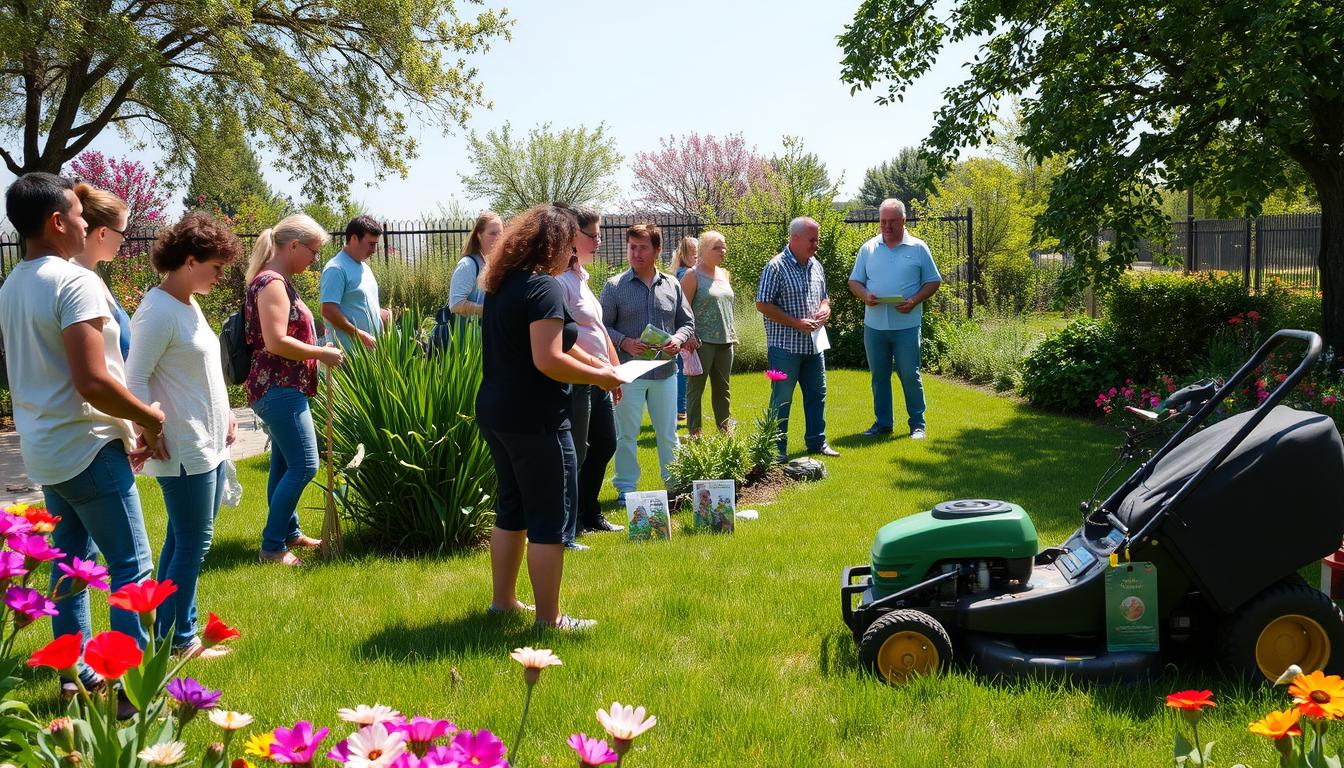 How to Create a Lawn Care Community