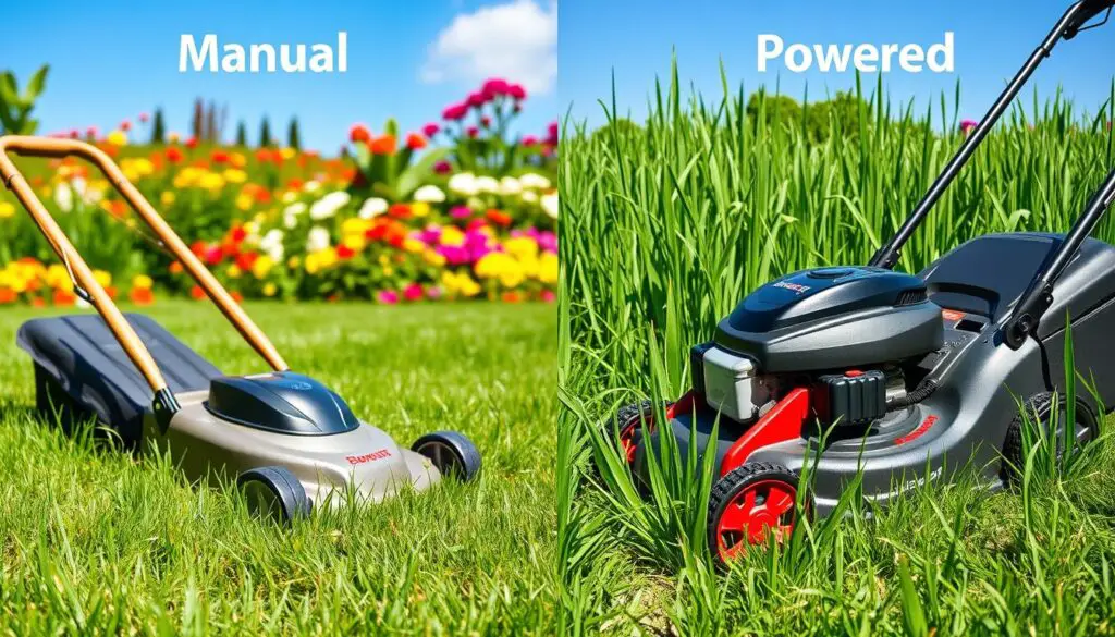 The Differences Between Manual vs Powered Lawn Mowers